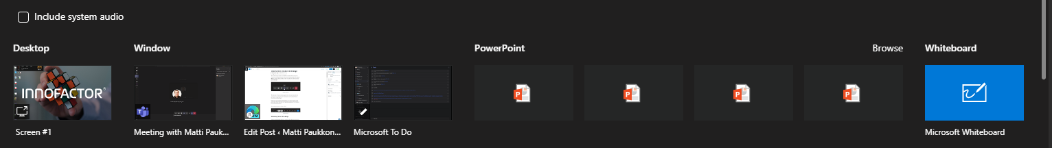 Screen Sharing Options on Microsoft Teams Meetings – Enabling the ...