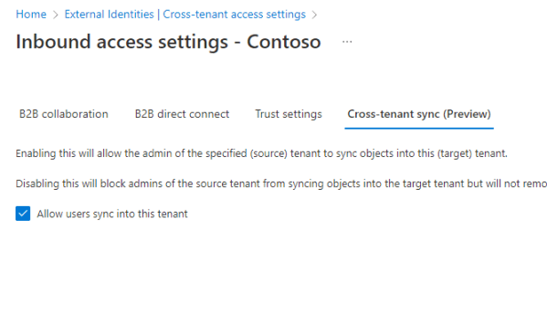 Synchronize users from tenant to tenant with Azure AD cross-tenant ...