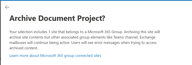 Setting up Microsoft 365 Archive – Enabling the Future of Work with Matti