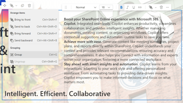 Create Engaging Pages with SharePoint’s Flexible Sections – Enabling ...
