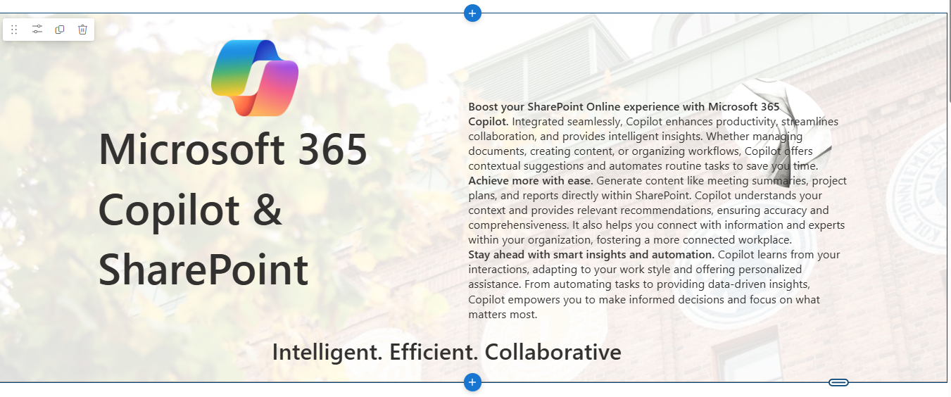 Create Engaging Pages with SharePoint’s Flexible Sections – Enabling ...