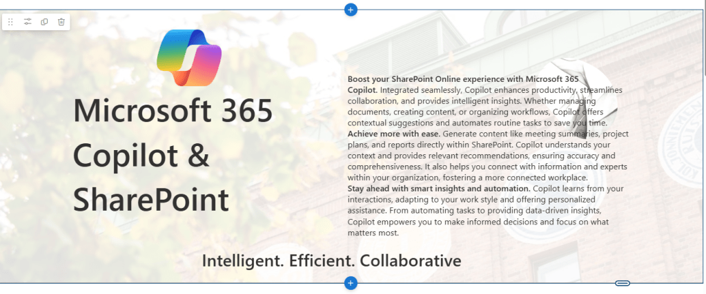 Create Engaging Pages with SharePoint’s Flexible Sections – Enabling ...